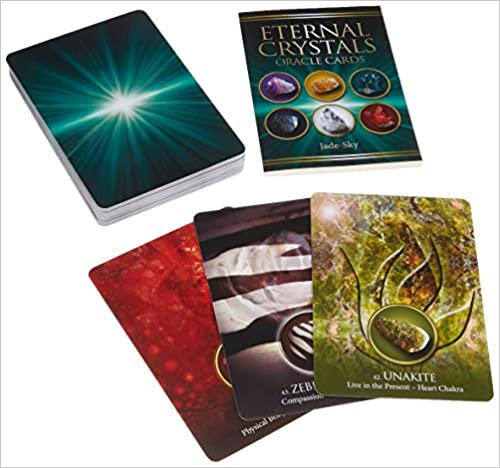 Eternal Crystals Oracle Cards Deck- Jade Sky – The Holistic Shop