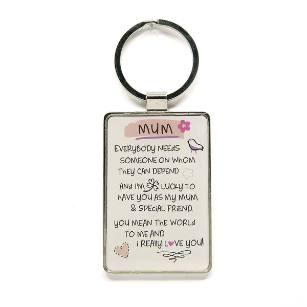 MUM - Metal Key Chain with Verse - Mother's Day Gift Idea – The ...